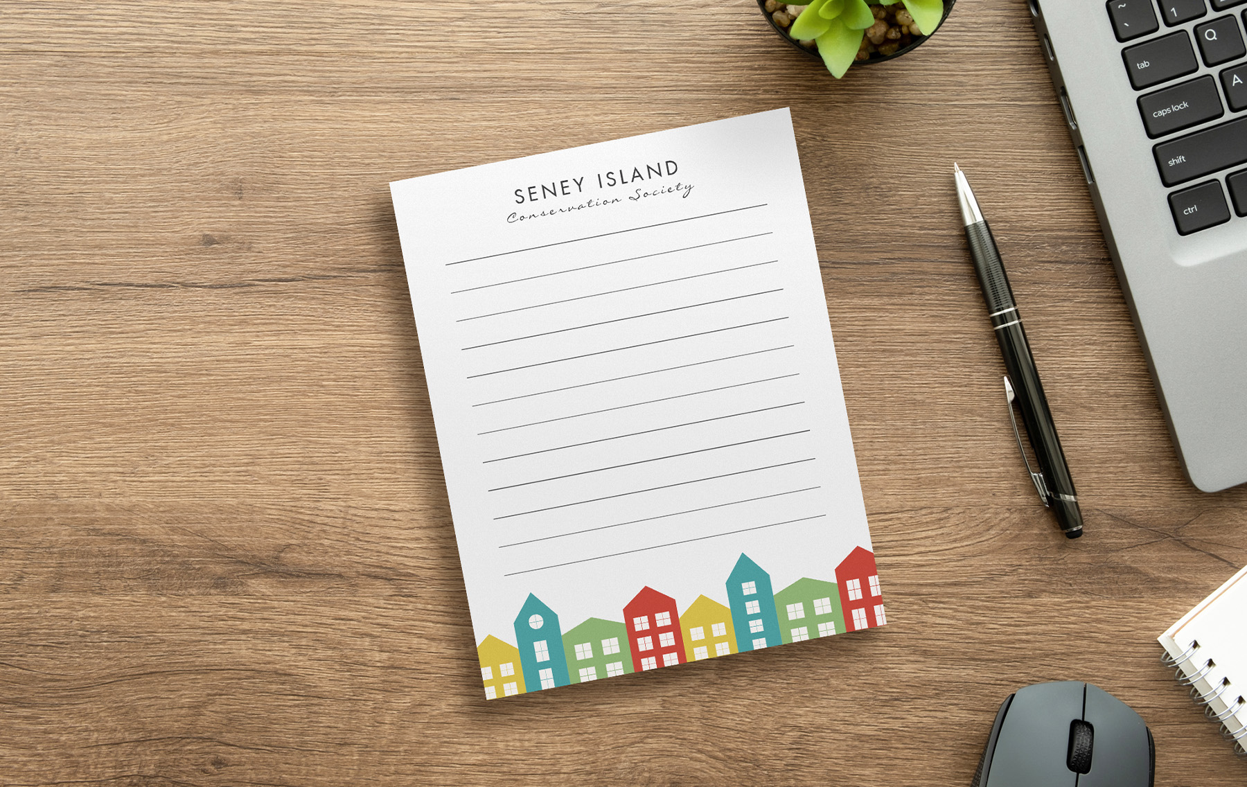 custom notepads staples